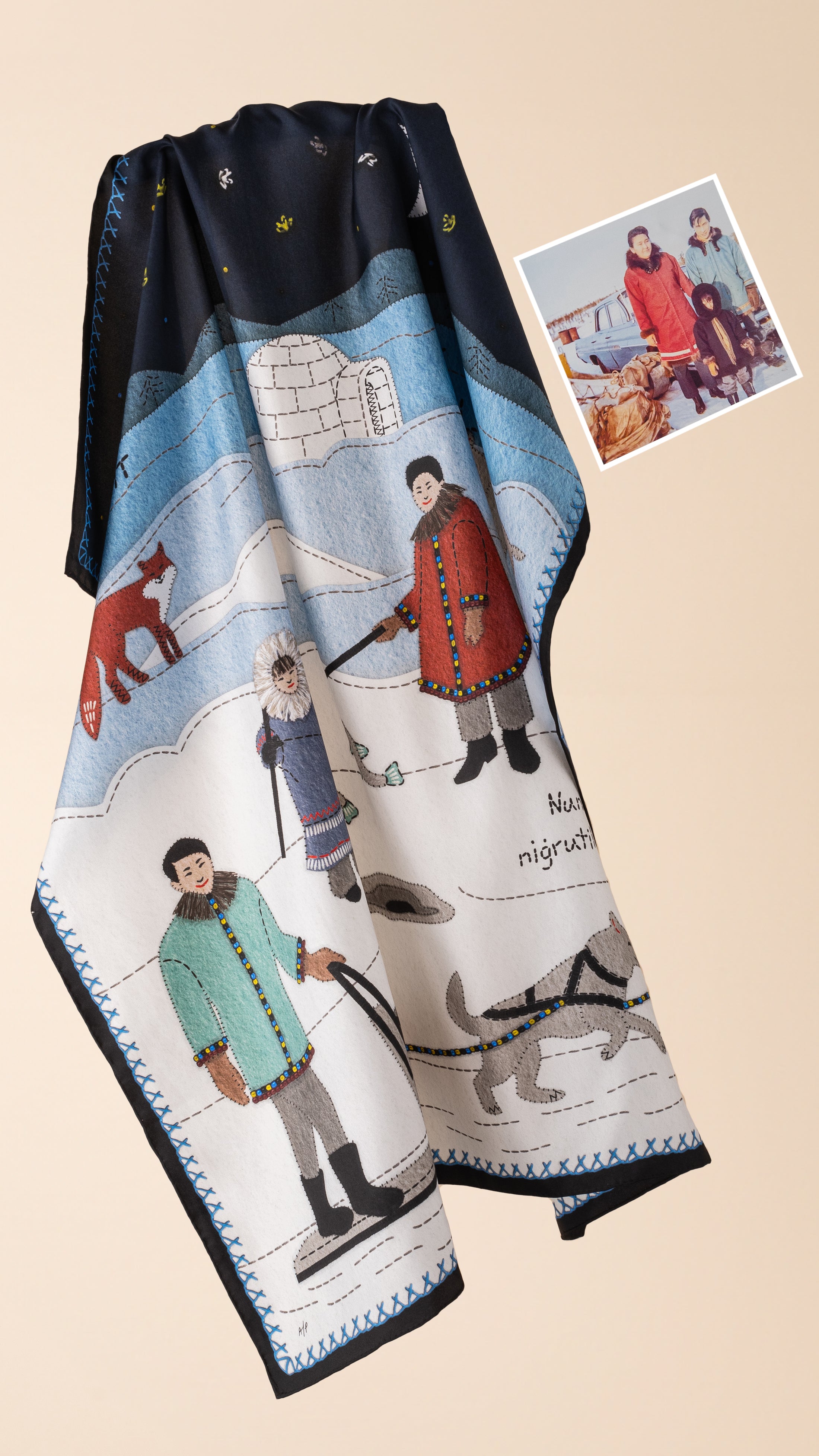 Designer Scarves | Limited-Edition Silk Scarf by Willow Allen | Echo100