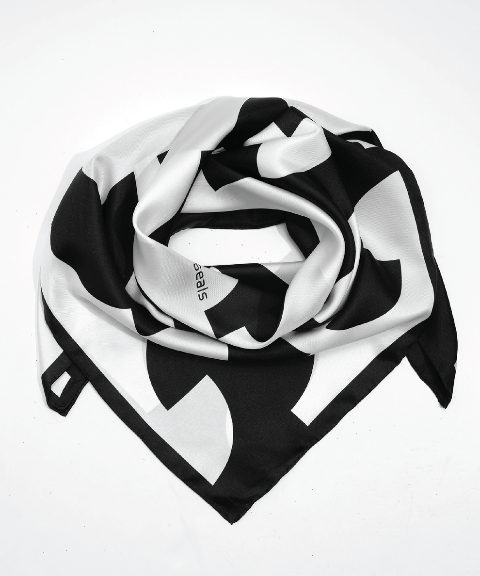 Designer Scarf | Limited-Edition Silk Scarf by Tré Seals | Echo100