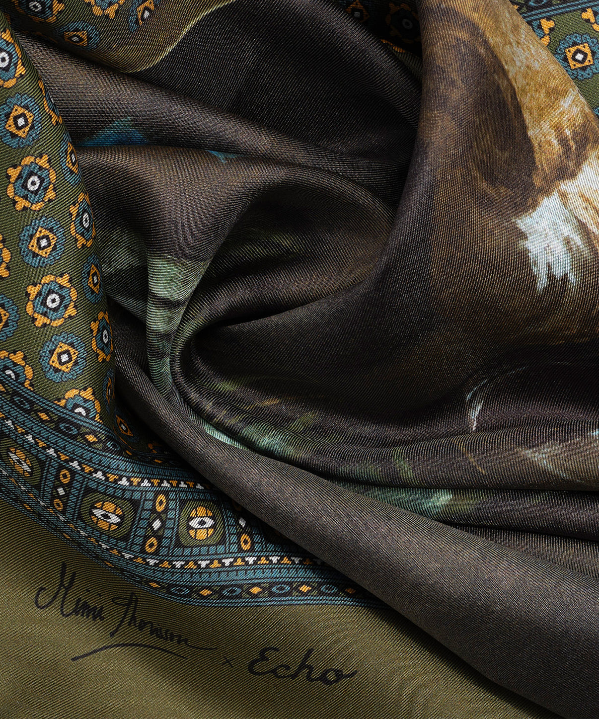 Designer Silk Scarf | Limited-Edition by Mimi Thorisson | Echo100