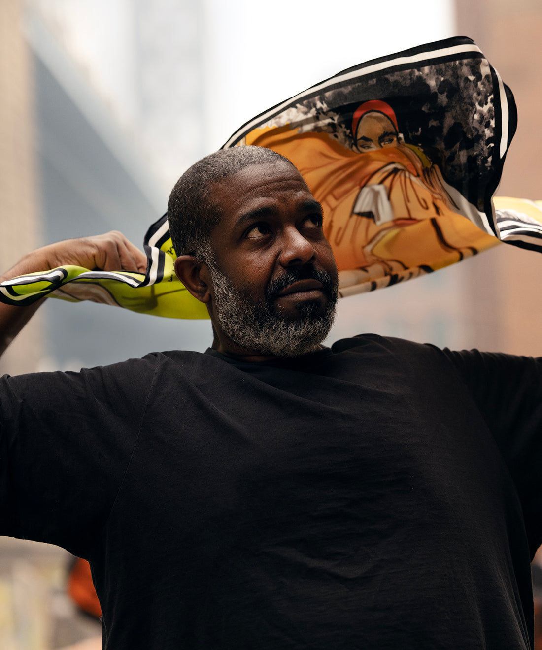 Limited-Edition Silk Scarf by Aaron Potts | Echo100