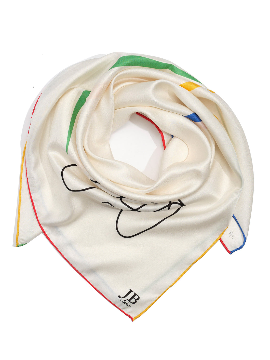 Silk Scarves | Limited-Edition Silk Scarf by Jonathan Bailey | Echo100