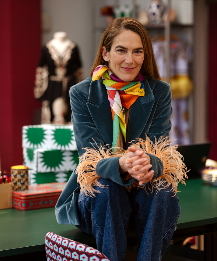 Silk Scarves | Limited-Edition Silk Scarf by JJ Martin | Echo100