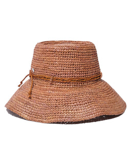 Bucket Hat for Women | Raffia Straw | Echo